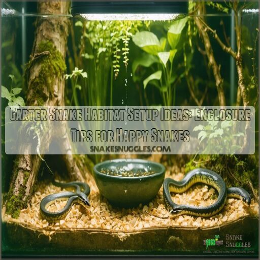 Garter Snake Habitat Setup Ideas: Enclosure Tips for Happy Snakes