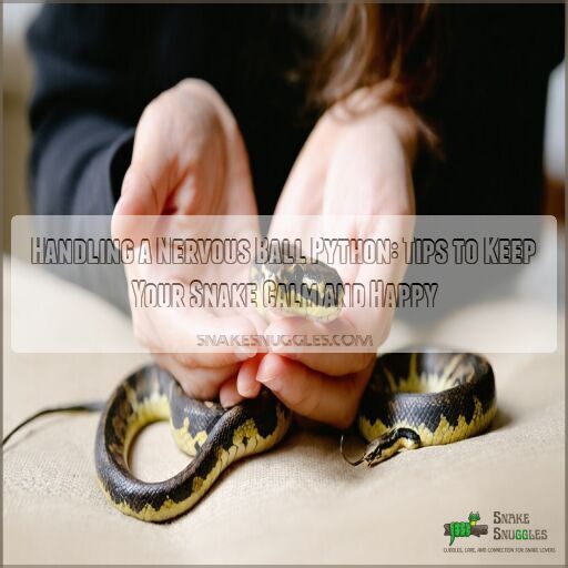 Handling a Nervous Ball Python: Tips to Keep Your Snake Calm and Happy
