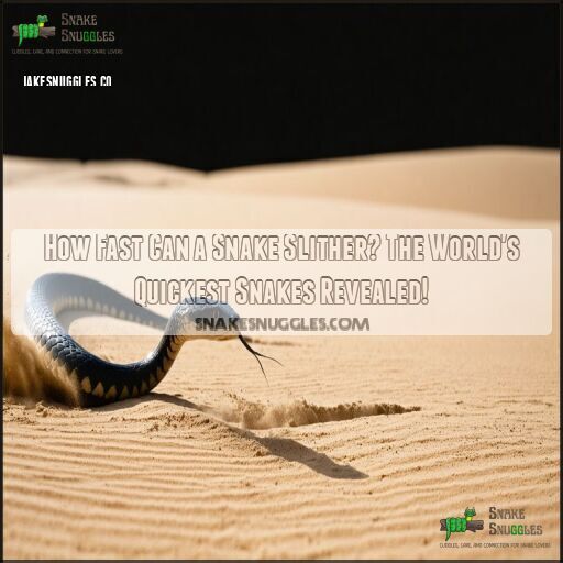 How Fast Can a Snake Slither? The World's Quickest Snakes Revealed!