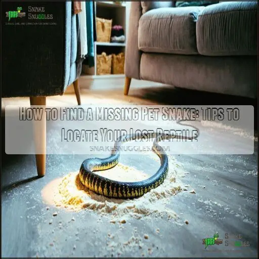 How to Find a Missing Pet Snake: Tips to Locate Your Lost Reptile