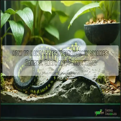 How to Handle Regurgitation in Snakes: Causes, Care, and Prevention