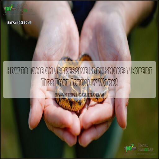 How to Tame an Aggressive Corn Snake: 7 Expert Tips That Actually Work!