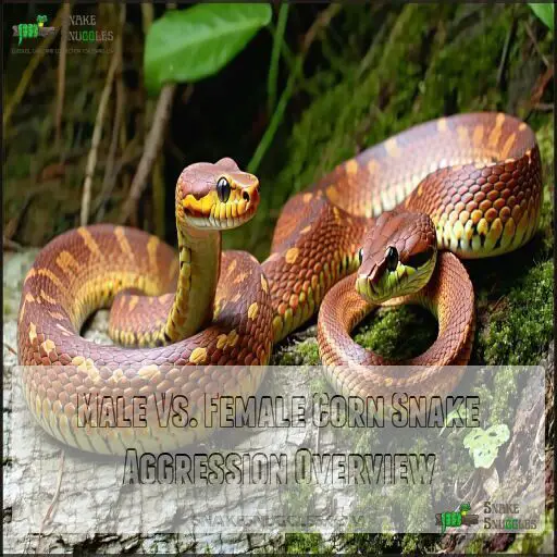 Are Male or Female Corn Snakes More Aggressive? Key Differences Explained