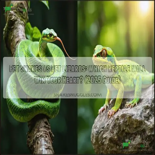 Pet Snakes Vs Pet Lizards: Which Reptile Will Win Your Heart? (2025 Guide)