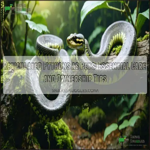 Reticulated Pythons as Pets: Essential Care and Ownership Tips