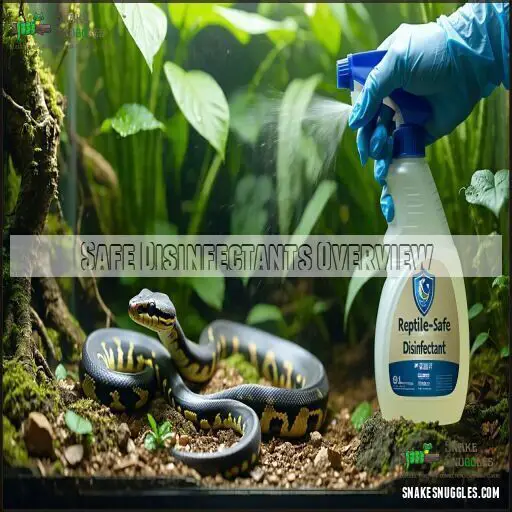 Safe Disinfectants for Snake Enclosures: 7 Products That Won't Harm ...