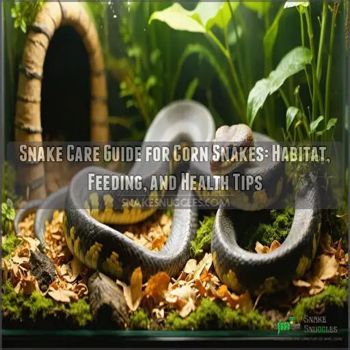 Snake Care Guide for Corn Snakes: Habitat, Feeding, and Health Tips