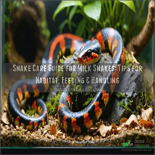 Snake Care Guide for Milk Snakes: Tips for Habitat, Feeding & Handling