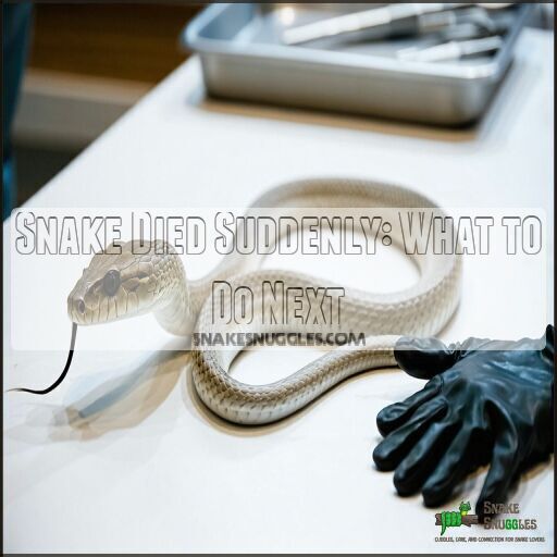 Why Did My Snake Die Suddenly? Top Causes and Warning Signs Explained