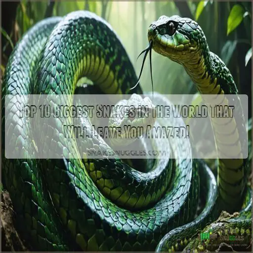 Top 10 Biggest Snakes in The World That Will Leave You Amazed!