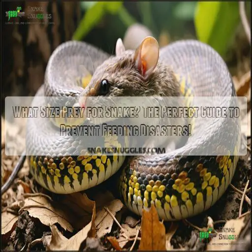 What Size Prey for Snake? The Perfect Guide to Prevent Feeding Disasters!