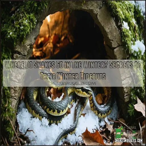 Where Do Snakes Go in The Winter? Secrets of Their Winter Hideouts