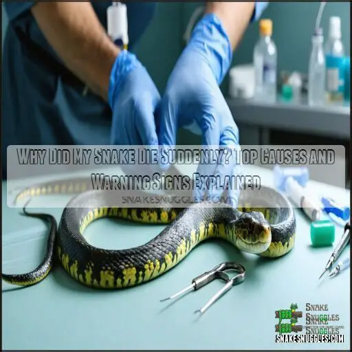 Why Did My Snake Die Suddenly? Top Causes and Warning Signs Explained