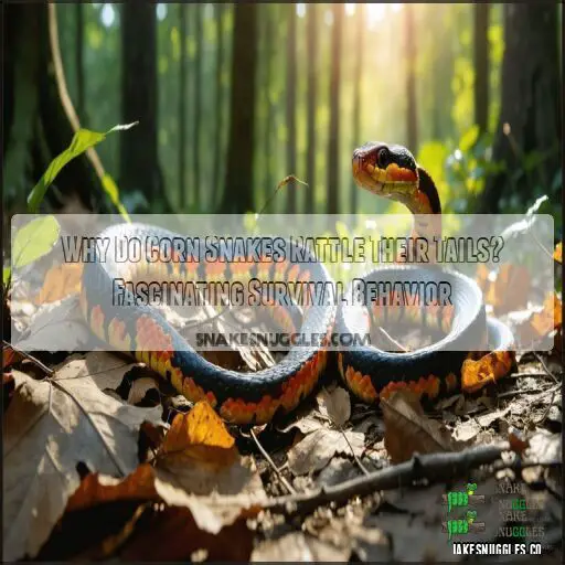 Why Do Corn Snakes Rattle Their Tails? Fascinating Survival Behavior