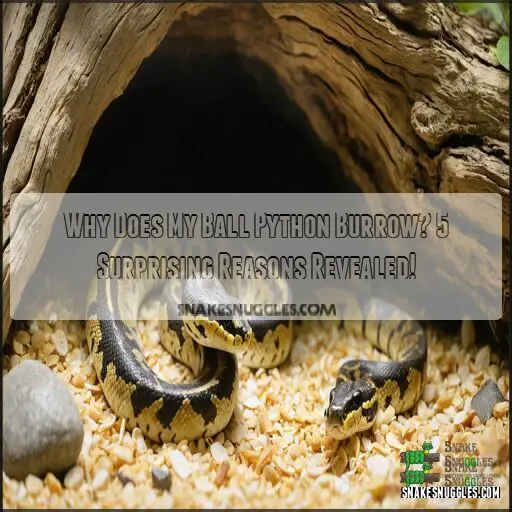 Why Does My Ball Python Burrow? 5 Surprising Reasons Revealed!