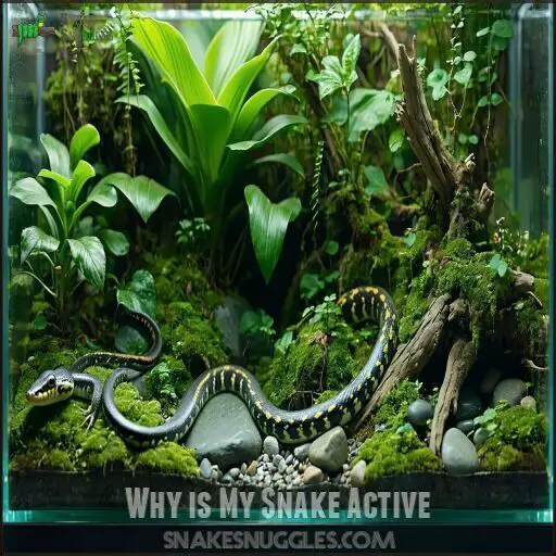 Why is My Snake So Active? Common Causes and What You Should Know