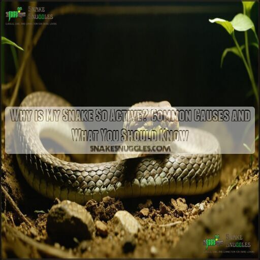 Why is My Snake So Active? Common Causes and What You Should Know