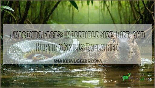 Anaconda Facts: Incredible Size, Diet, and Hunting Skills Explained
