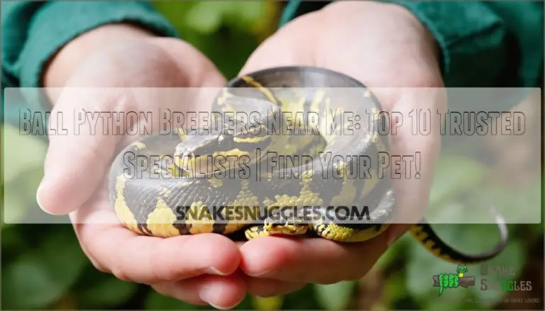 Ball Python Breeders Near Me: Top 10 Trusted Specialists | Find Your Pet!