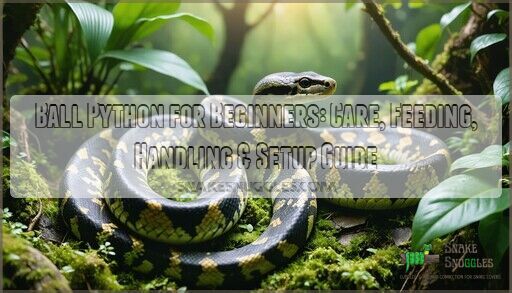 Ball Python for Beginners: Care, Feeding, Handling & Setup Guide