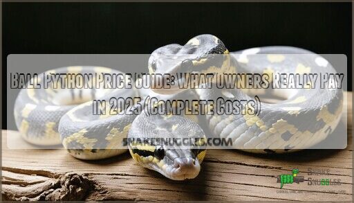 Ball Python Price Guide: What Owners Really Pay in 2025 (Complete Costs)
