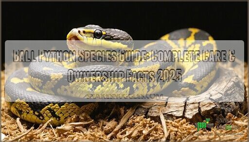 Ball Python Species Guide: Complete Care & Ownership Facts 2025