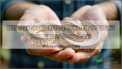 Best Corn Snake Breeder: 5 Expert Tips to Find Your Perfect Scaly Friend