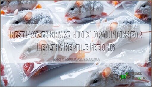 Best Frozen Snake Food: Top 10 Picks for Healthy Reptile Feeding