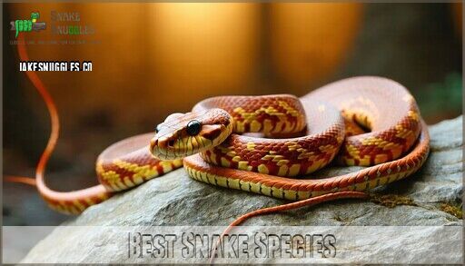 Common Snake Species for Beginners: Top Easy & Friendly Options