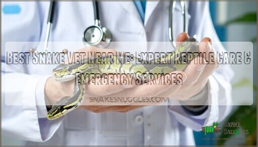 Best Snake Vet Near Me: Expert Reptile Care & Emergency Services