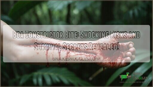 Boa Constrictor Bite: Shocking Risks and Survival Secrets Revealed!