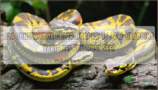 Boa Constrictor Color Morphs: 15 Jaw-Dropping Varieties You Must See!