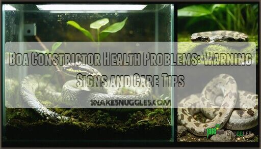 Boa Constrictor Health Problems: Warning Signs and Care Tips