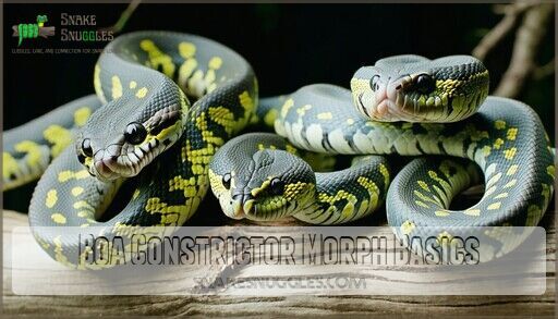 Boa Constrictor Color Morphs: 15 Jaw-Dropping Varieties You Must See!