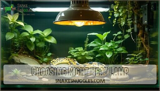 Choosing The Right Heat Lamp Snake Owners Trust for Healthy Reptiles