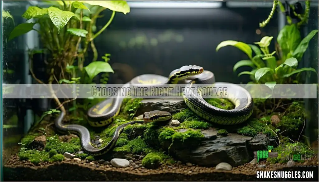 Snake Enclosure Heating Recommendations: Expert Tips for Safe Setup