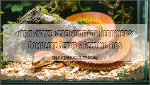 Corn Snake Care Sheet: Complete Guide to Housing, Feeding & Health