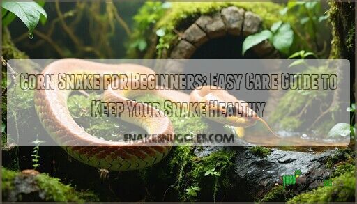 Corn Snake for Beginners: Easy Care Guide to Keep Your Snake Healthy