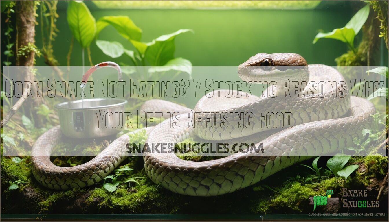 Corn Snake Not Eating? 7 Shocking Reasons Why Your Pet is Refusing Food
