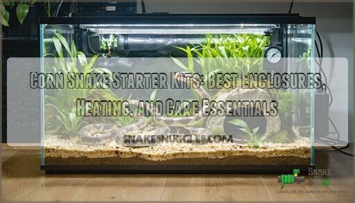 Corn Snake Starter Kits: Best Enclosures, Heating, and Care Tips