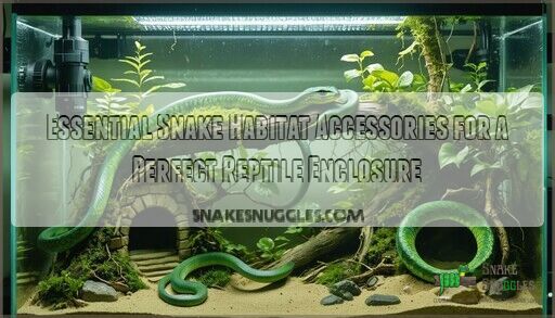 Essential Snake Habitat Accessories for a Perfect Reptile Enclosure