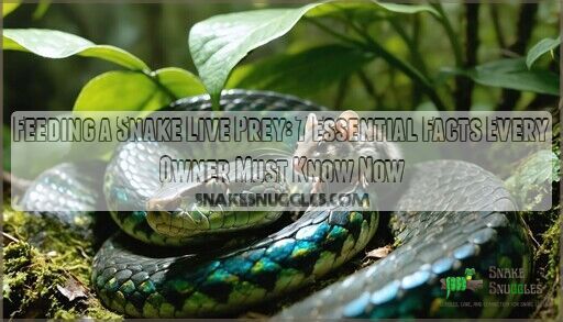 Feeding a Snake Live Prey: 7 Essential Facts Every Owner Must Know Now