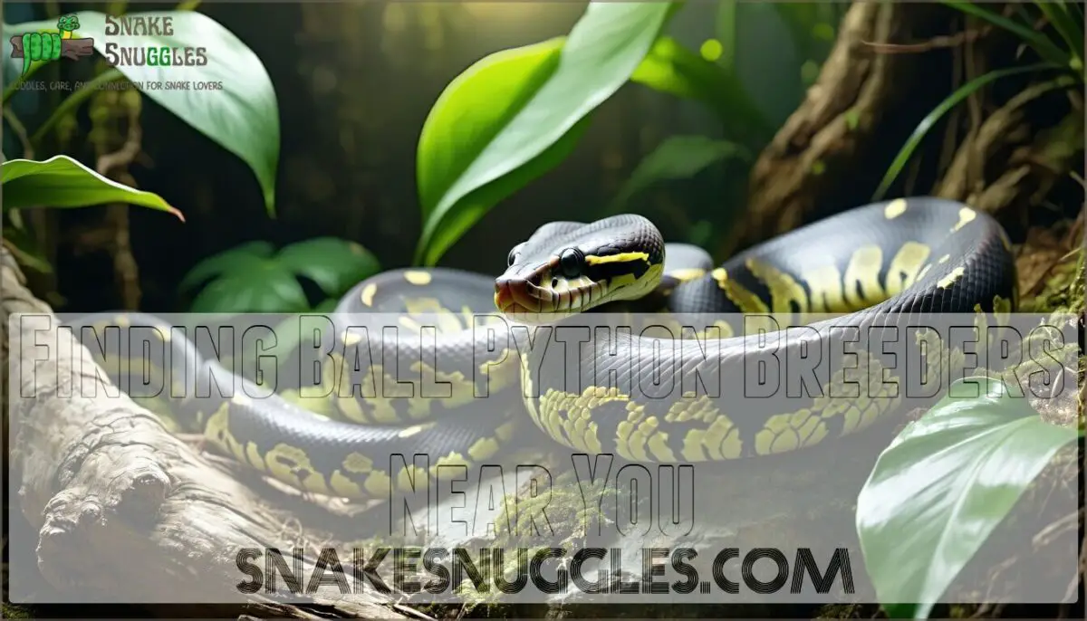 Ball Python Breeders Near Me: Top 10 Trusted Specialists | Find Your Pet!
