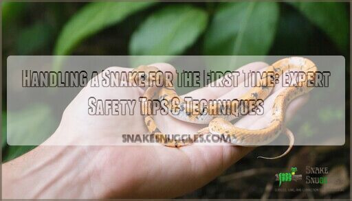 Handling a Snake for The First Time: Expert Safety Tips & Techniques