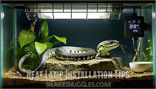 Choosing The Right Heat Lamp Snake Owners Trust for Healthy Reptiles