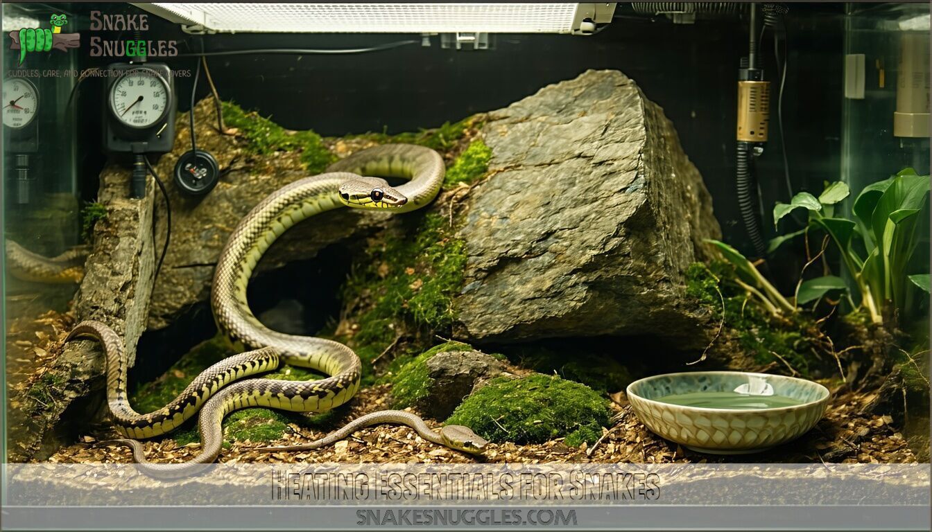 Snake Enclosure Heating Recommendations: Expert Tips for Safe Setup
