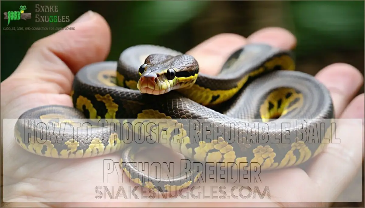 Ball Python Breeders Near Me: Top 10 Trusted Specialists | Find Your Pet!