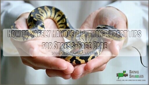 How to Safely Handle a Python: Expert Tips for Stress-Free Care