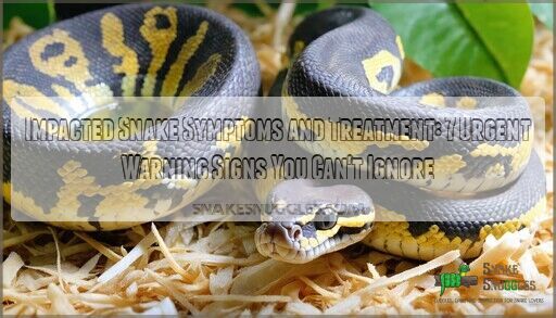 Impacted Snake Symptoms and Treatment: 7 Urgent Warning Signs You Can't ...
