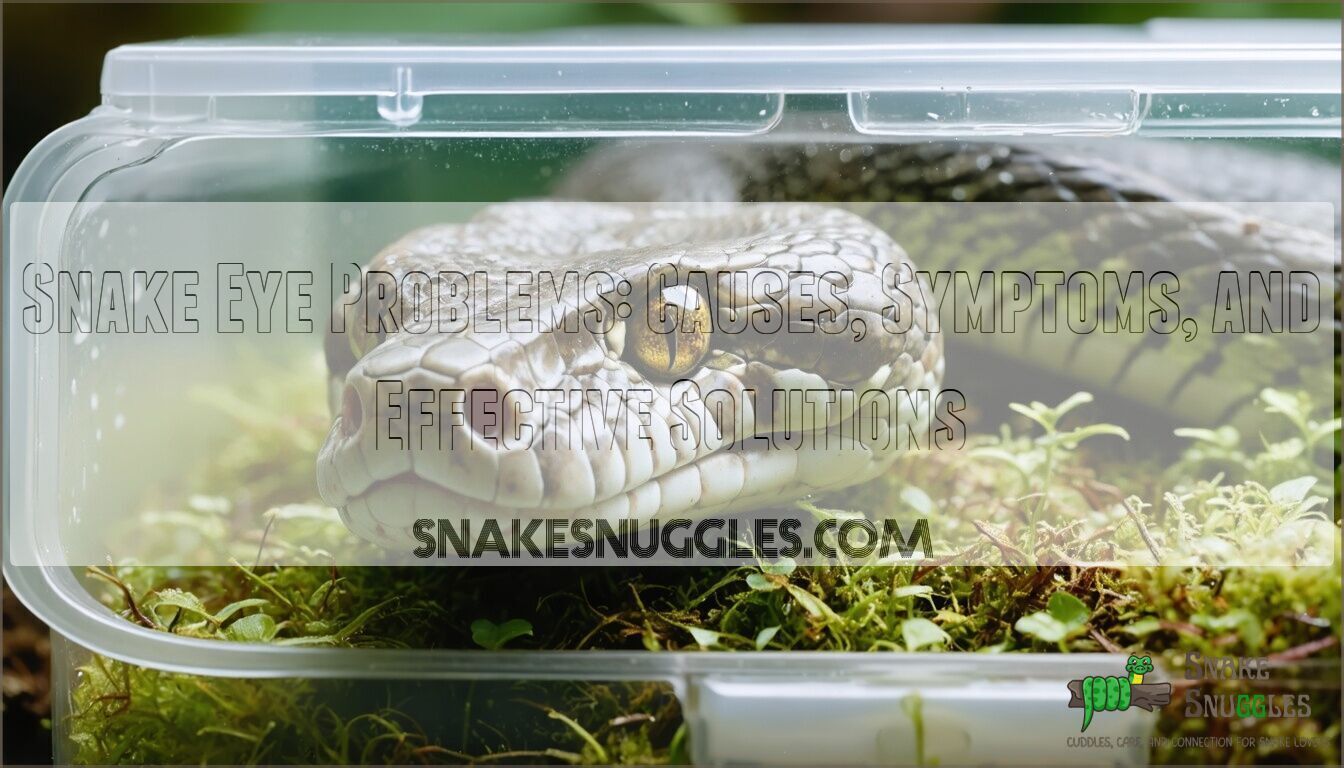 Snake Eye Problems: Causes, Symptoms, and Effective Solutions